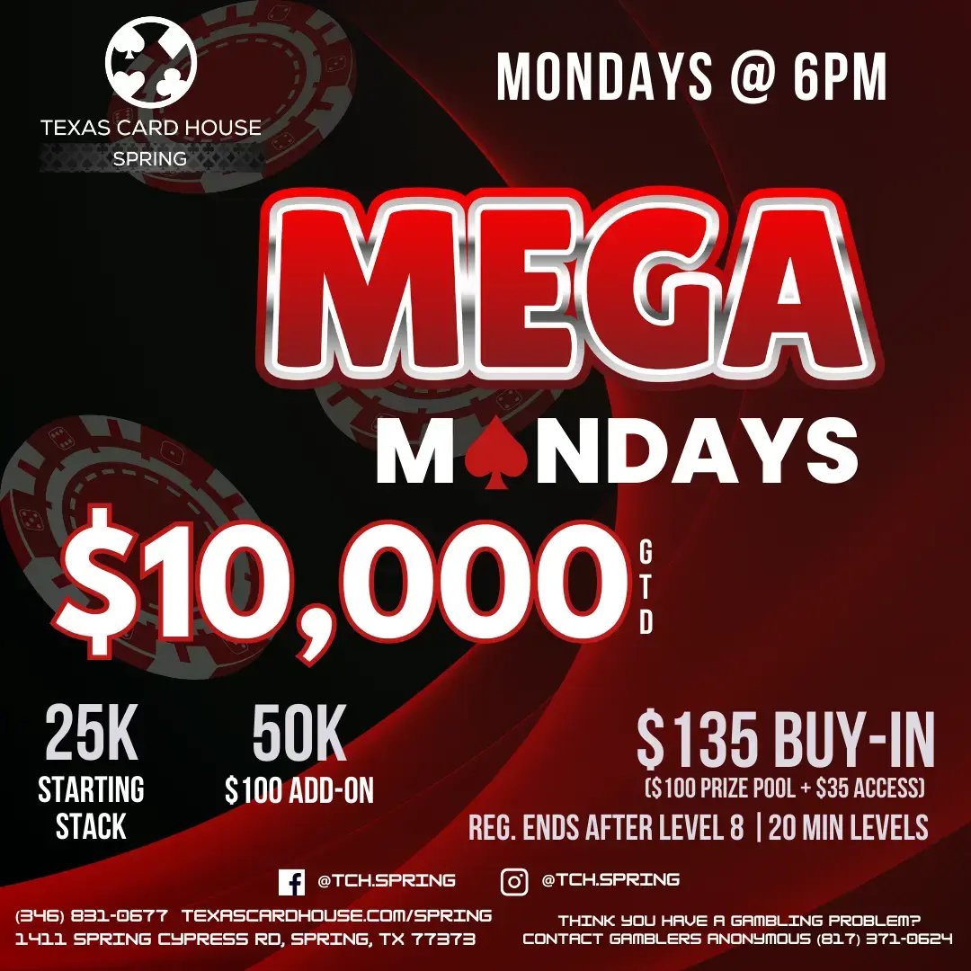 Mega Mondays 10K GTD
